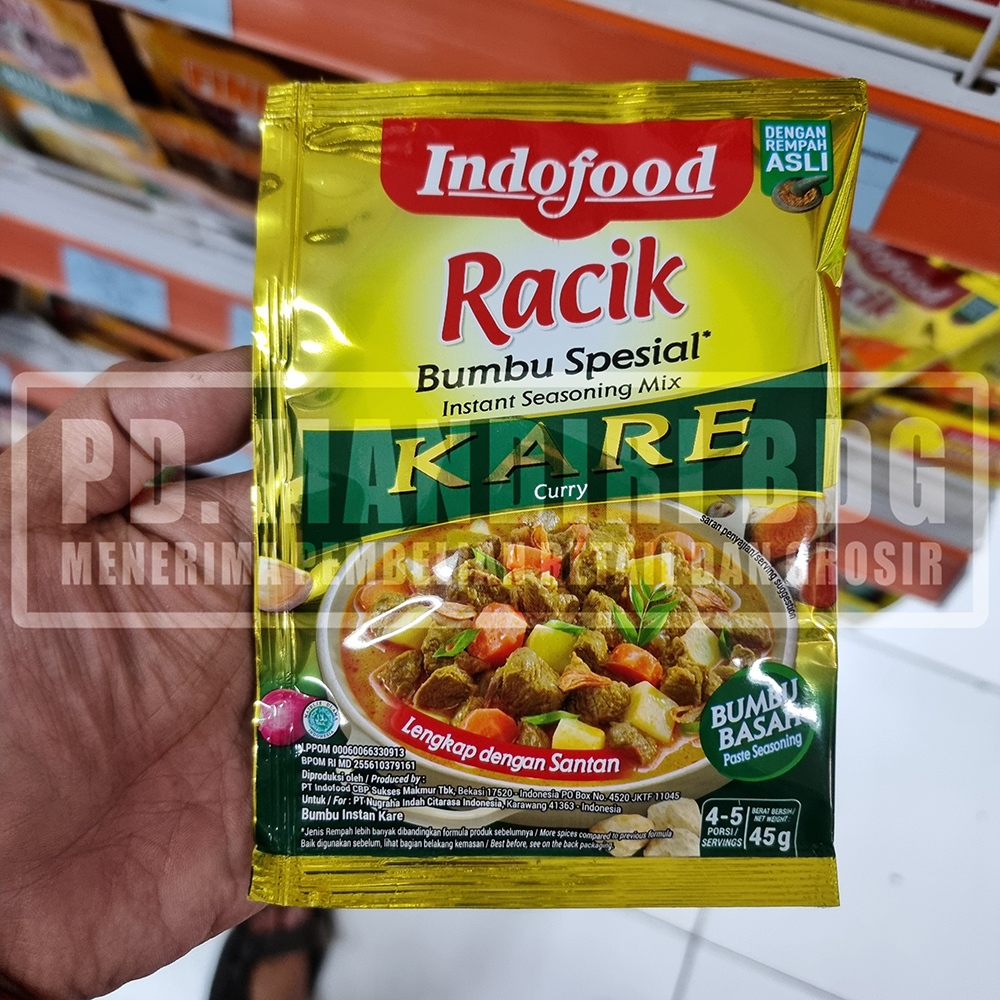 Jual INDOFOOD RACIK SPESIAL KARE 45 GR | Shopee Indonesia