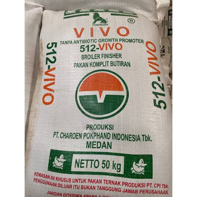 Jual VIVO 512 pakan ayam crumble finisher REPACK 20KG | Shopee Indonesia