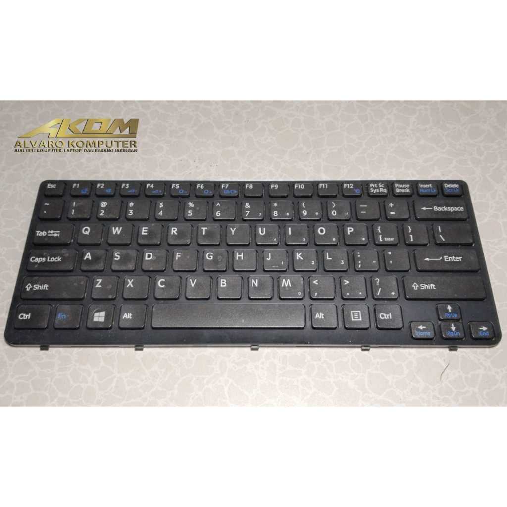 Jual Keyboard Laptop Sony Vaio SVE14 Black Series | Shopee Indonesia