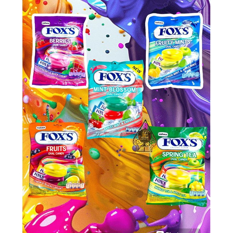 Jual Fox's Permen Rasa Buah All Varian | Shopee Indonesia