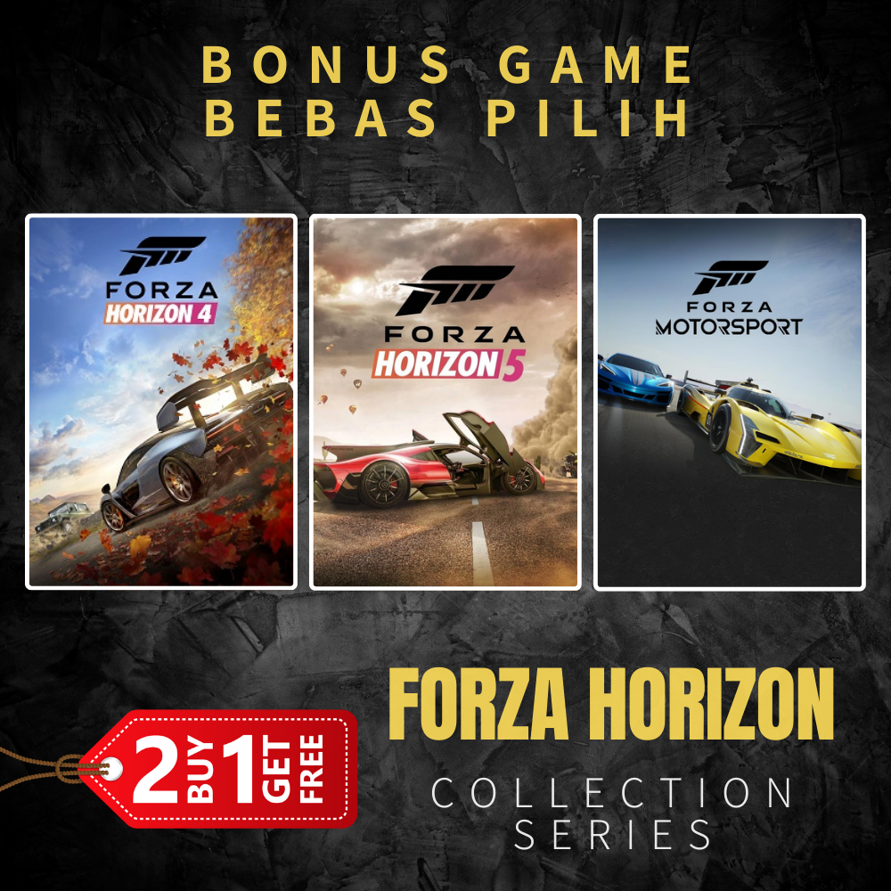 Jual FORZA HORIZON COLLECTION SERIES | GAME PC | BELI 2 GRATIS 1 ...
