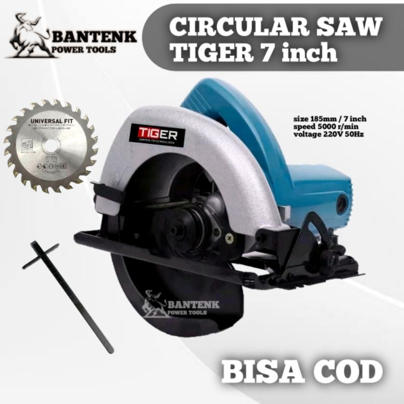 Jual MESIN BELAH KAYU SIRKEL CIRCULAR SAW TIGER T5800NB MESIN SOMEL ...