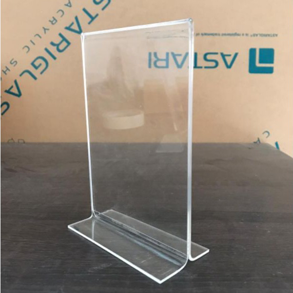 Jual Akrilik Brosur T A5 Akrilik Tend Card Murah Acrylic Tent Card ...