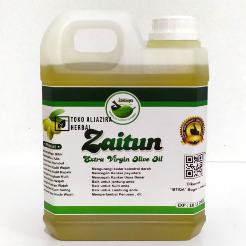 Jual MINYAK ZAITUN IBTIQO 1000ML EXTRA VIRGIN OLIVE OIL 1 LITER ...