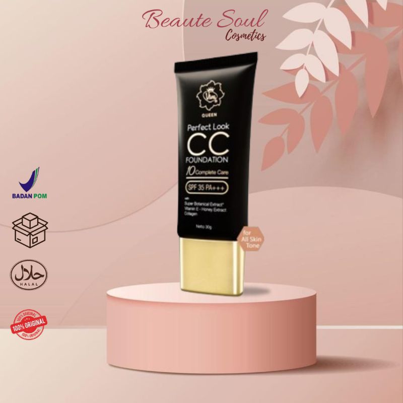 Jual Viva Queen Perfect Look CC Foundation Complete Care SPF 35 ~Beaute ...