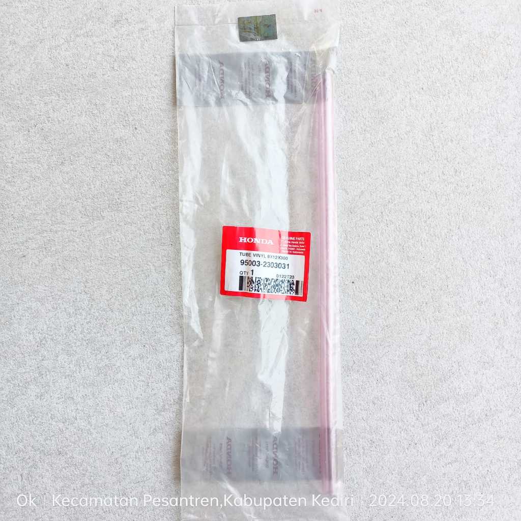 Jual Tube Vinyl - Selang Drain Filter Udara Sonic-150 Supra-GTR Ori AHM ...