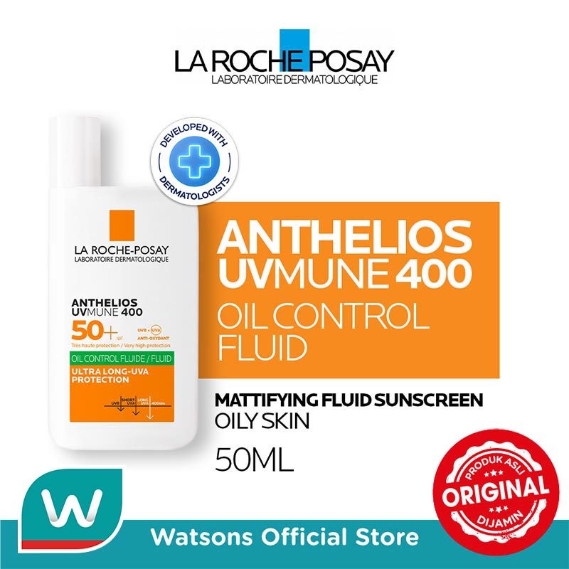 Jual La Roche Posay Anthelios Oil Control Fluid UVMUNE 400 50ml ...