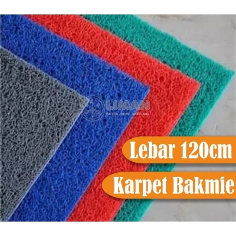 Jual Keset Bakmi Bihun Anti Slip Tebal 15mm Lebar 120cm Keset Meteran ...