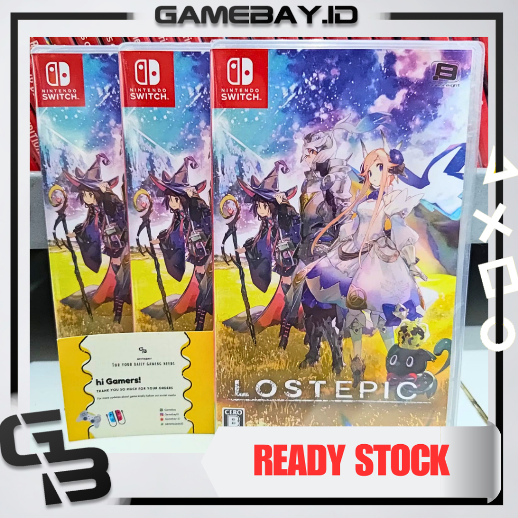 Jual Nintendo Switch Lost Epic Standard Edition | Shopee Indonesia