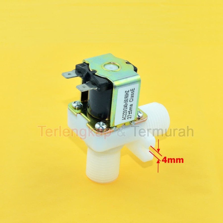 Jual SELENOID LURUS 1/2'' / WATER ELECTRIC SELENOID VALVE 220V NC IN OUT 1/2" | Shopee Indonesia