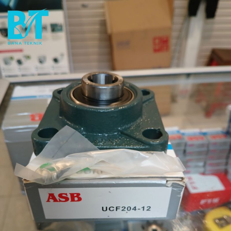Jual Bearing UCF 204-12 ASB Flange Diameter AS 10,050 mm | Shopee Indonesia