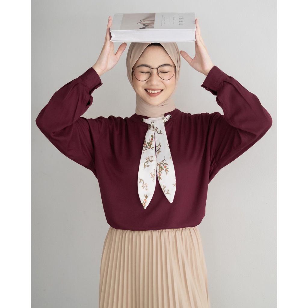 Jual BIG SIZE ABIGAIL BLOUSE | Shopee Indonesia