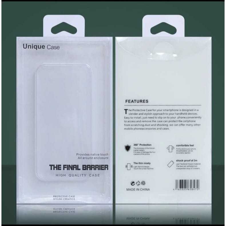 Jual Phone Case Packaging Box Transparent Universal | Shopee Indonesia