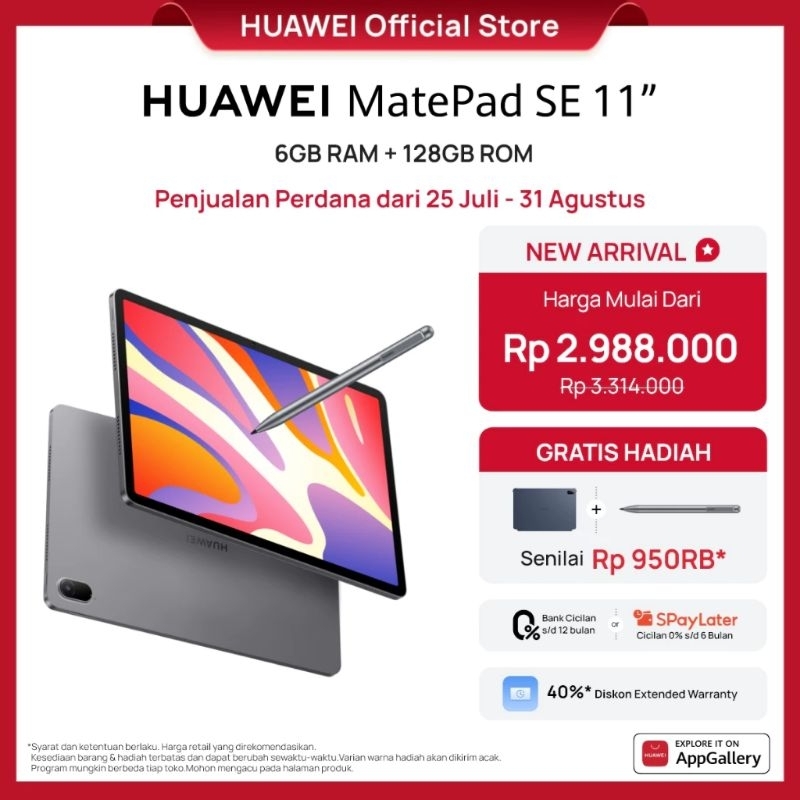 Jual Huawei MatePad SE 11" | Shopee Indonesia