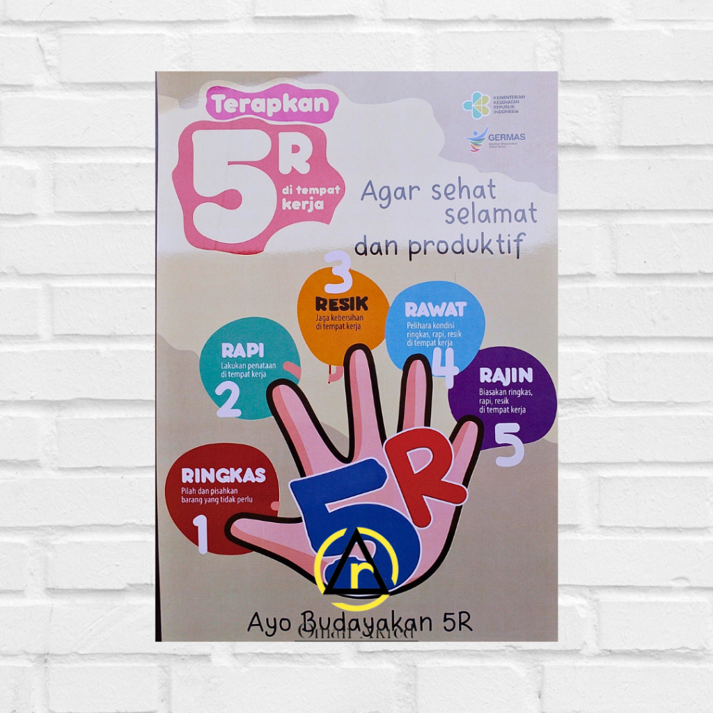 Jual Poster Terapkan 5R Di Tempat Kerja - Poster Budaya Kerja -Poster ...