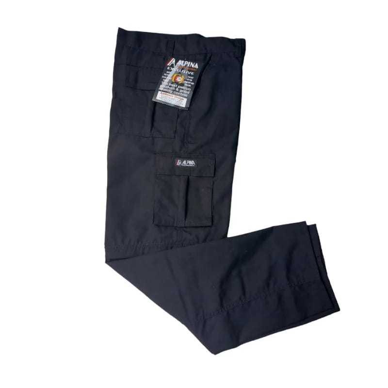 Jual Celana PDL PDH Hitam SD SMP SMA UMUM Saku 6 Resleting Bagian Lutut ...