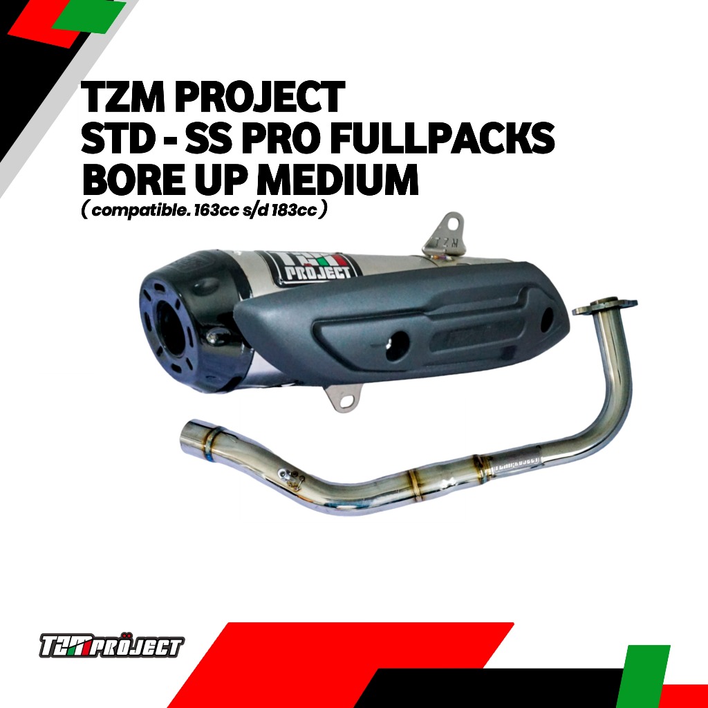 Jual TZM Project STD SS Pro Fullpacks Bore Up Medium (163cc s/d 183cc ...