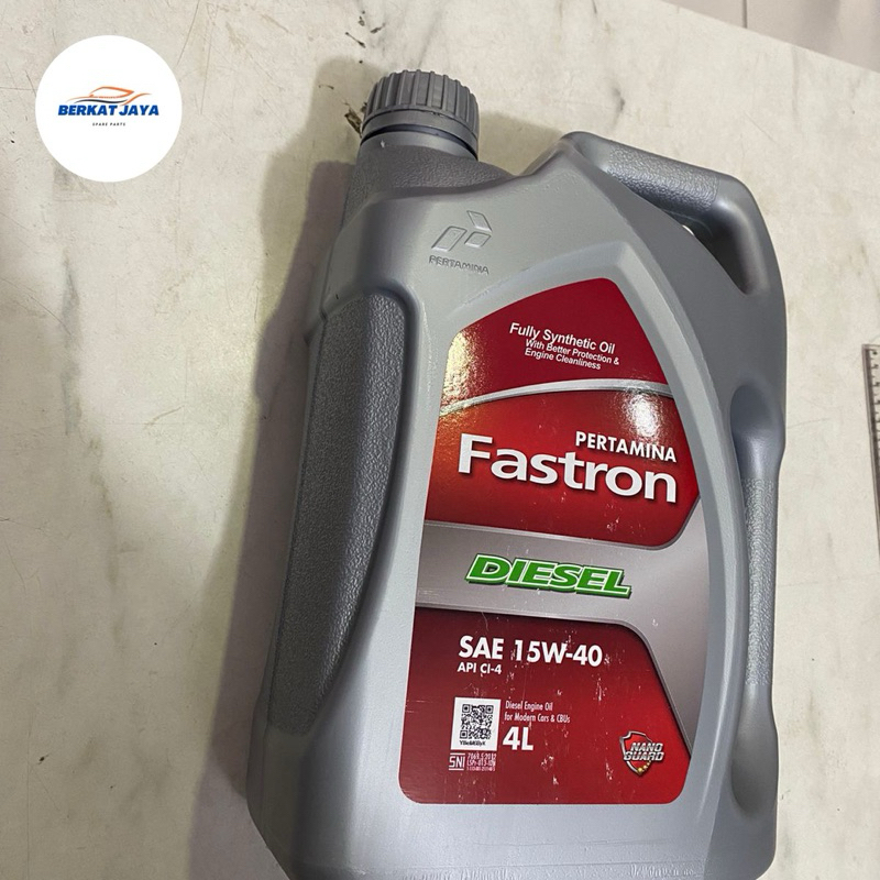 Jual Oli Fastron Diesel 15W-40 API Cl-4 4 Liter | Shopee Indonesia