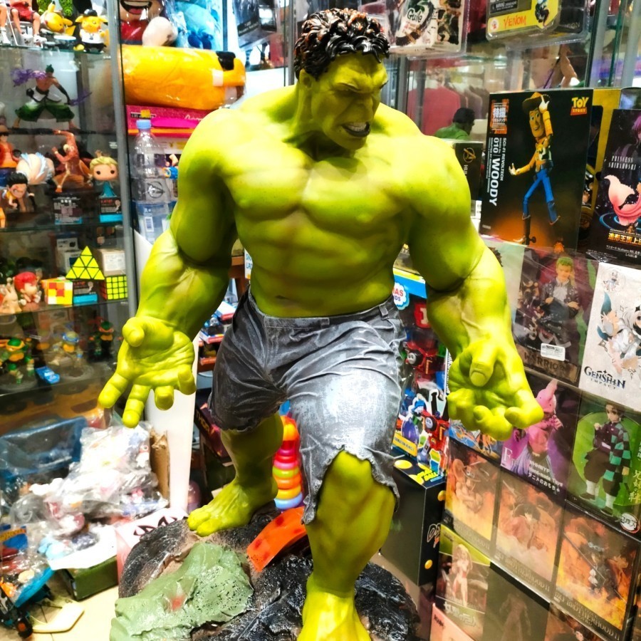 Jual Action Figure HULK Marvel Avengers Big Jumbo Hulk Statue 60cm Hulk ...