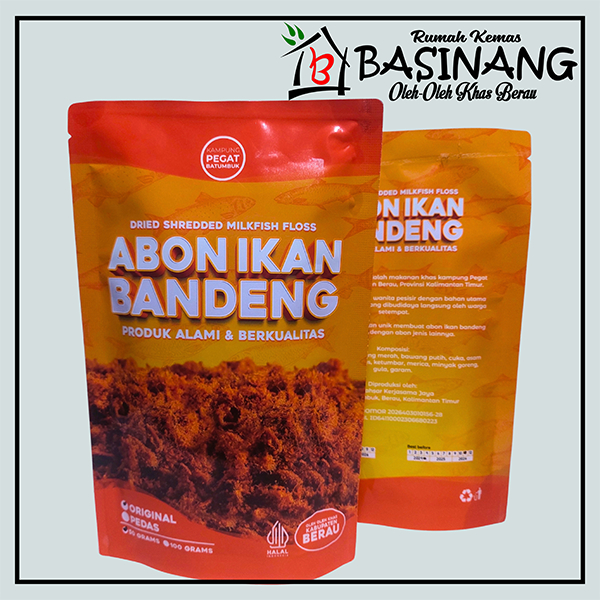 Jual Abon Ikan Bandeng | Oleh - oleh khas berau kalimantan timur | Shopee Indonesia