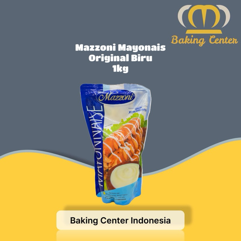 Jual Mazzoni Mayonais Original 1kg - Biru | Shopee Indonesia