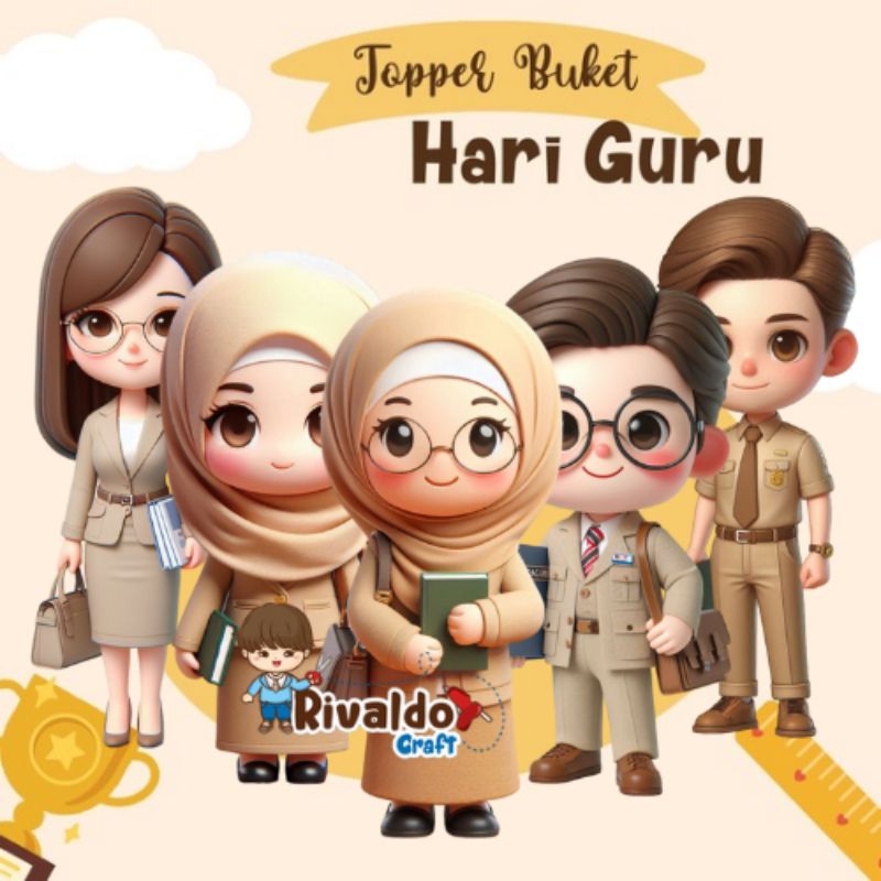 Jual Topper Buket Hari Guru | Shopee Indonesia