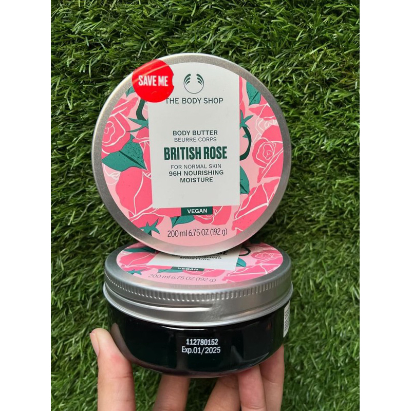 Jual THE BODY SHOP BODY BUTTER BRITISH ROSE 50ml/200ml | Shopee Indonesia