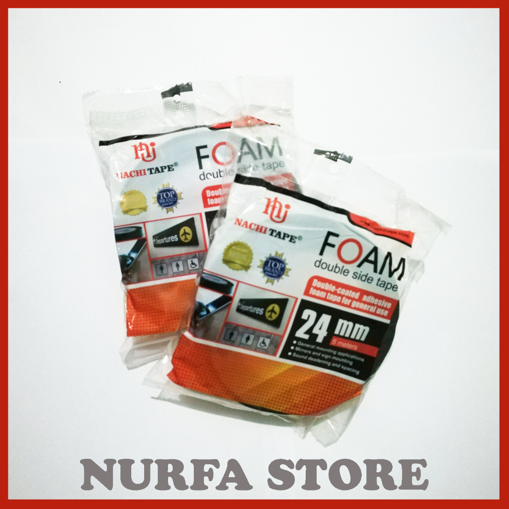 Jual Double Tape Foam Nachi 24mm | Shopee Indonesia