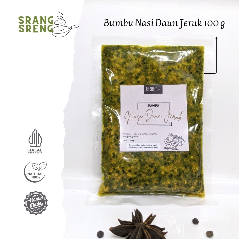 Jual Bumbu Nasi Daun Jeruk 100 g | Bumbu Instan Nasi Daun Jeruk ...