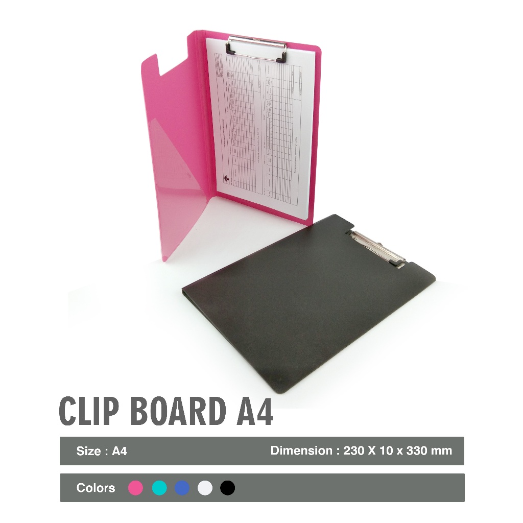 Jual Daiichi - Clipboard Papan Jalan Plastik dengan cover map DOS ...