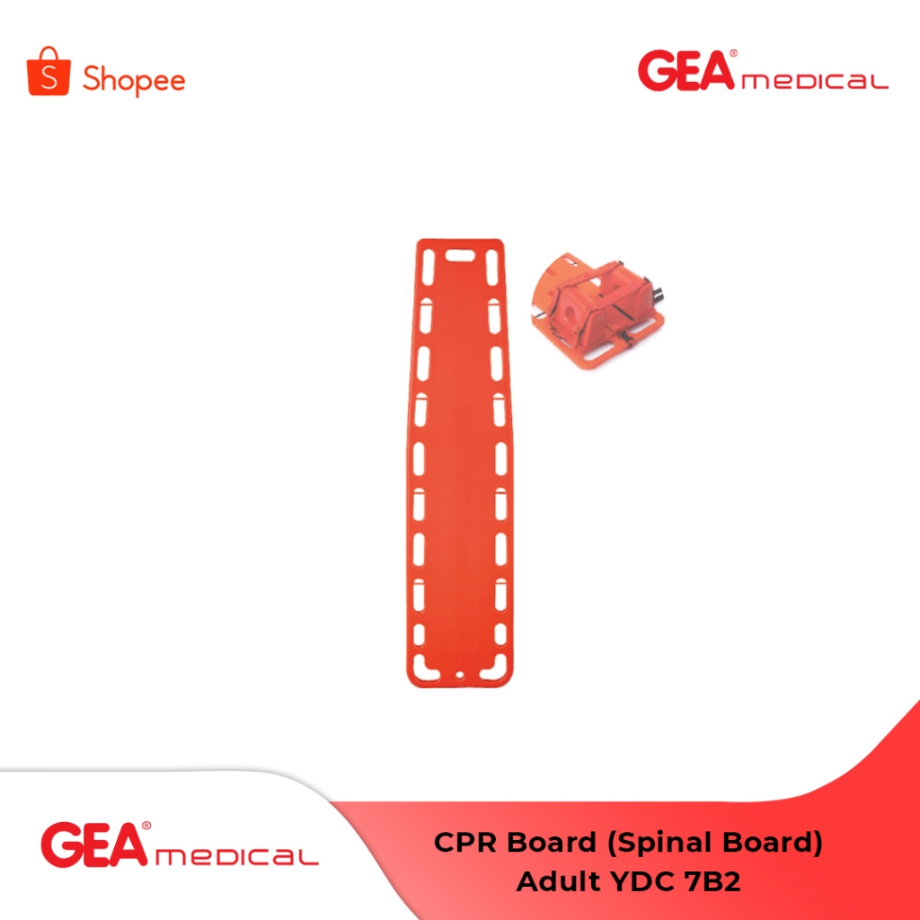 Jual GEA CPR Board (Long Spinal Board) Adult YDC 7B2 | Shopee Indonesia