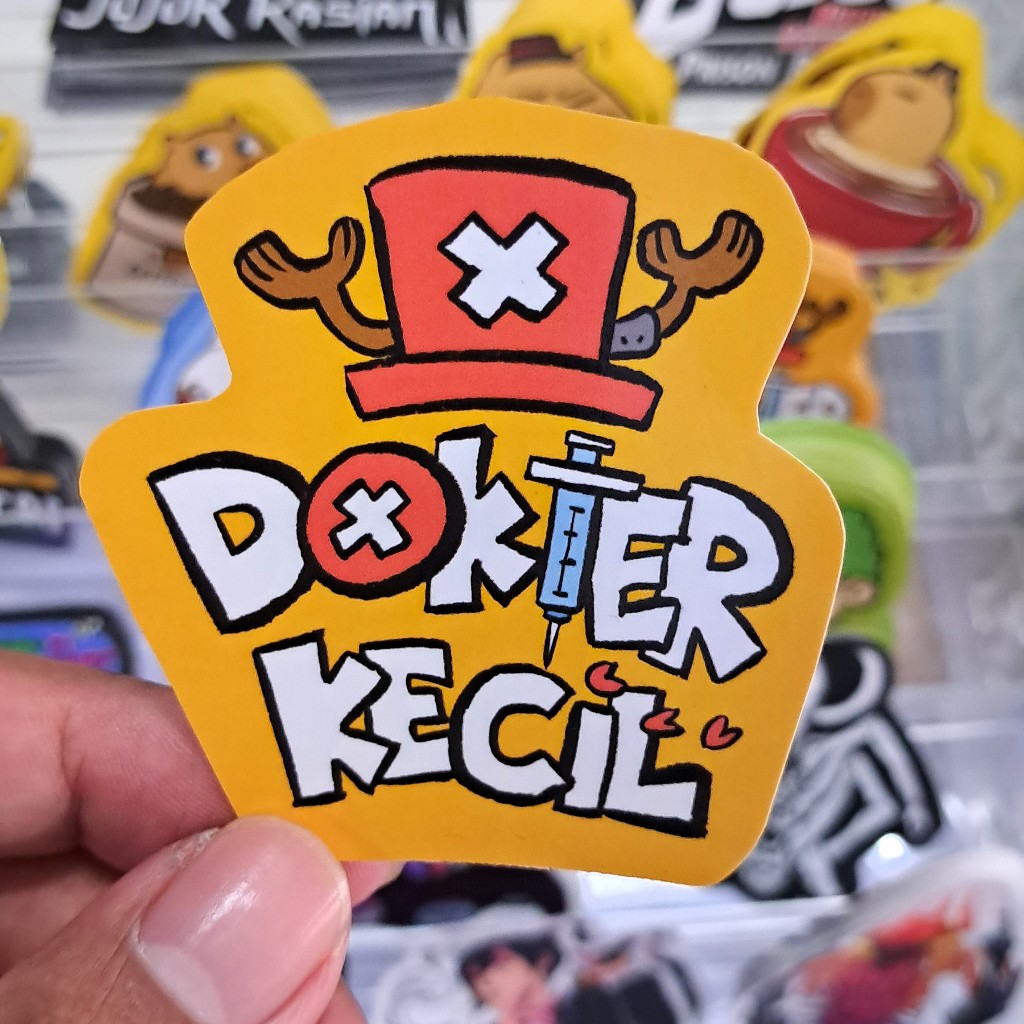 Jual METAL KECIL | Sticker Angkot Anime | Dokter Kecil | One Piece ...