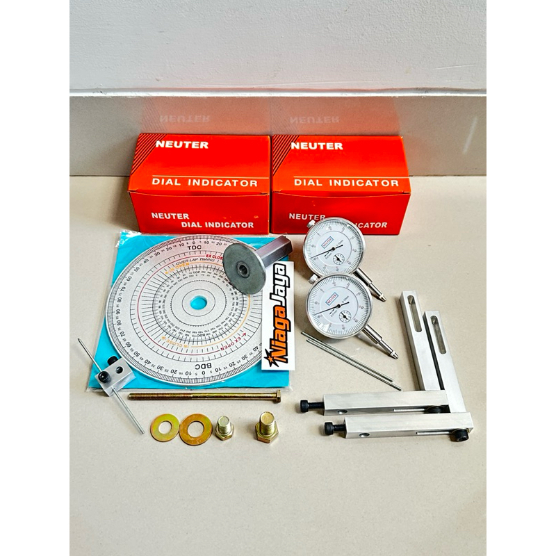 Jual busur derajat motor dial indikator set dudukan stand dial dan ...