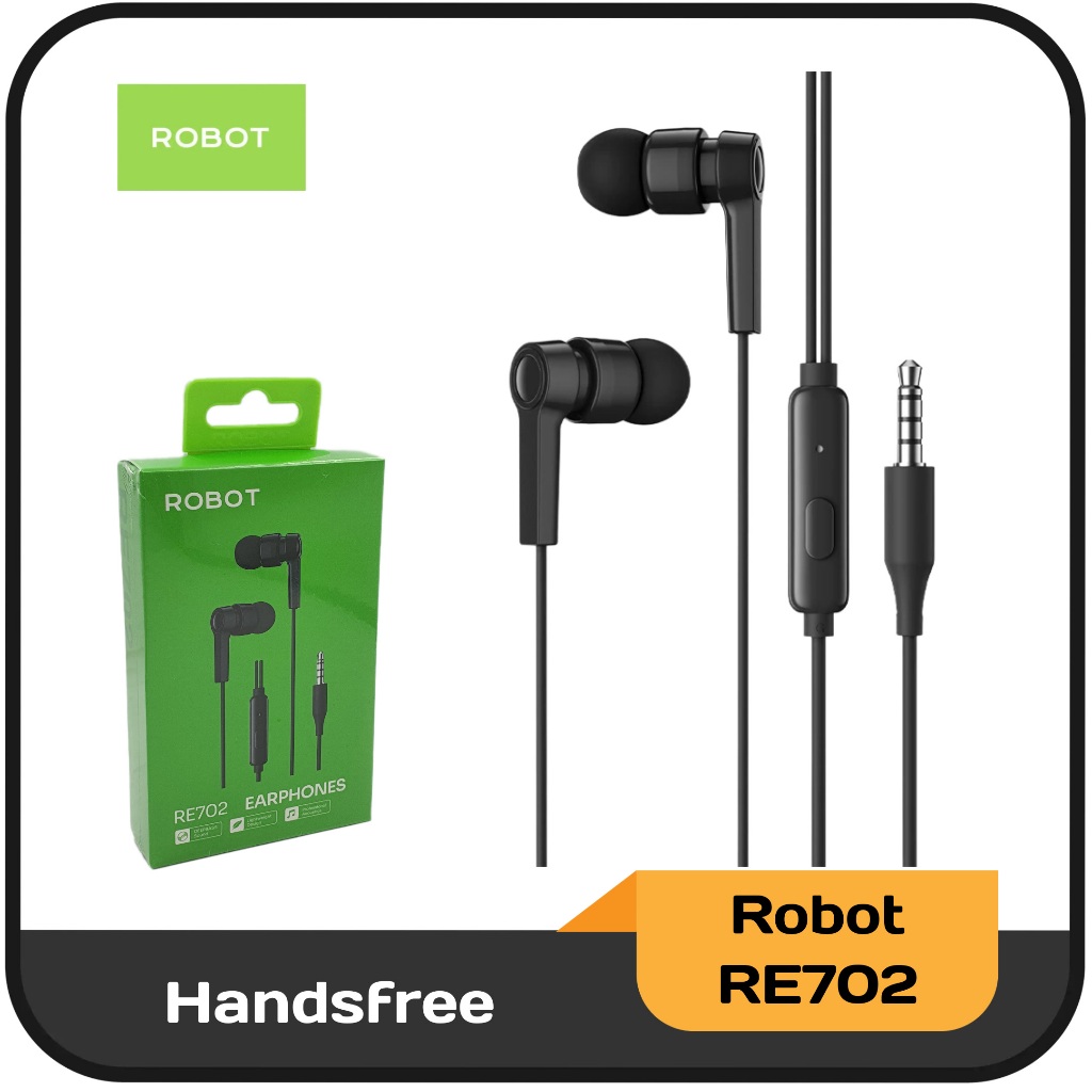 Jual Handsfree Bass Robot RE702 high definition sound quality | Shopee ...