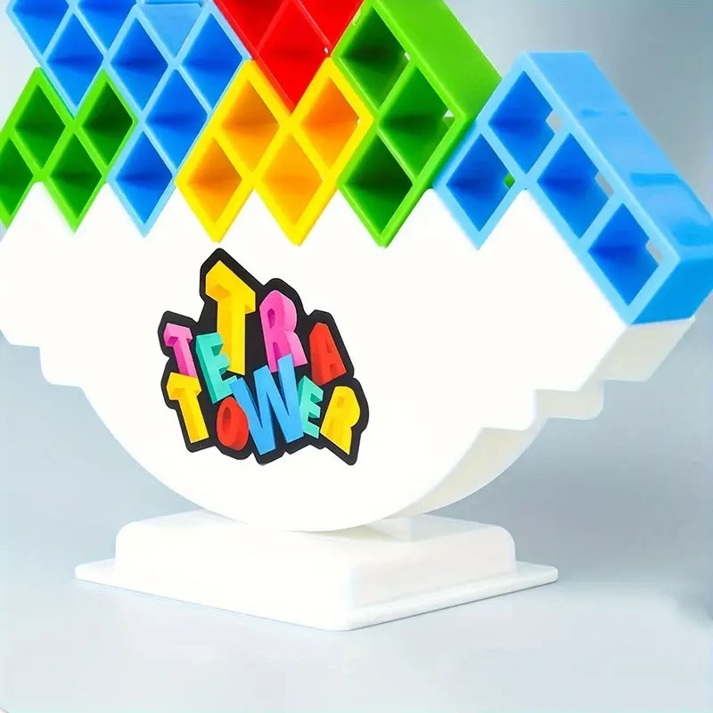Jual { OMG } MAINAN ANAK BALANCING BLOCK TETRIS GAME TETRA TOWER FUN ...