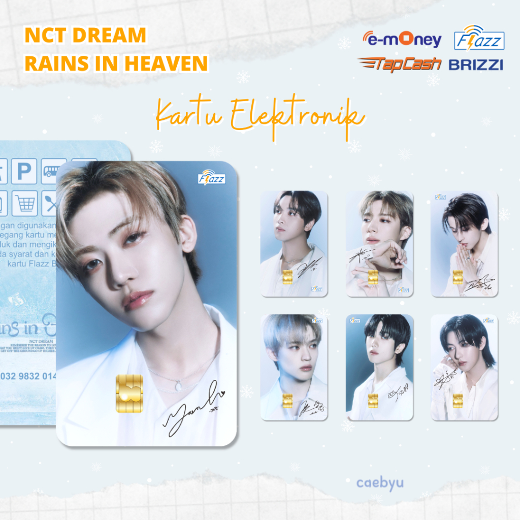 Jual Flazz NCT Dream Rains in Heaven Emoney Tapcash Brizzi Kartu ...