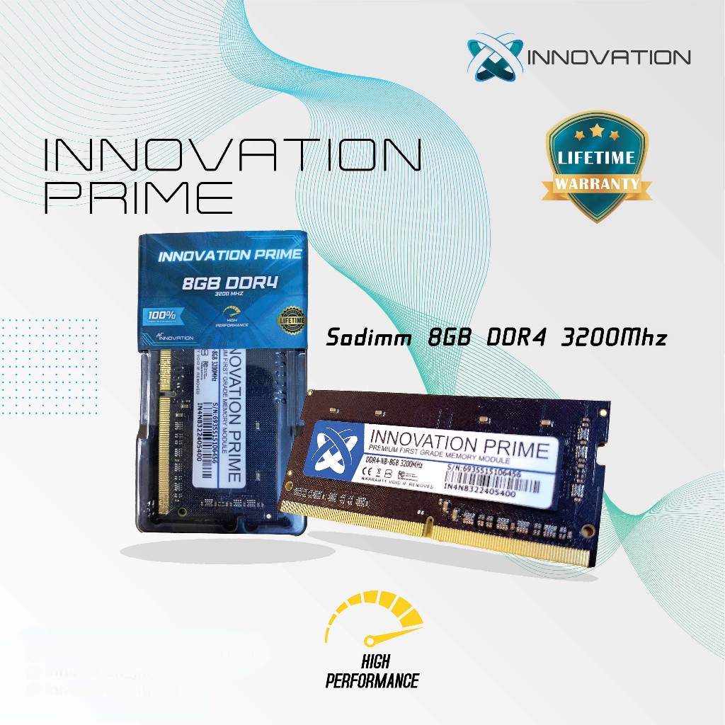 Jual Ram Laptop Innovation Sodimm 8GB / SKHynix 4GB DDR4 3200Mhz ...
