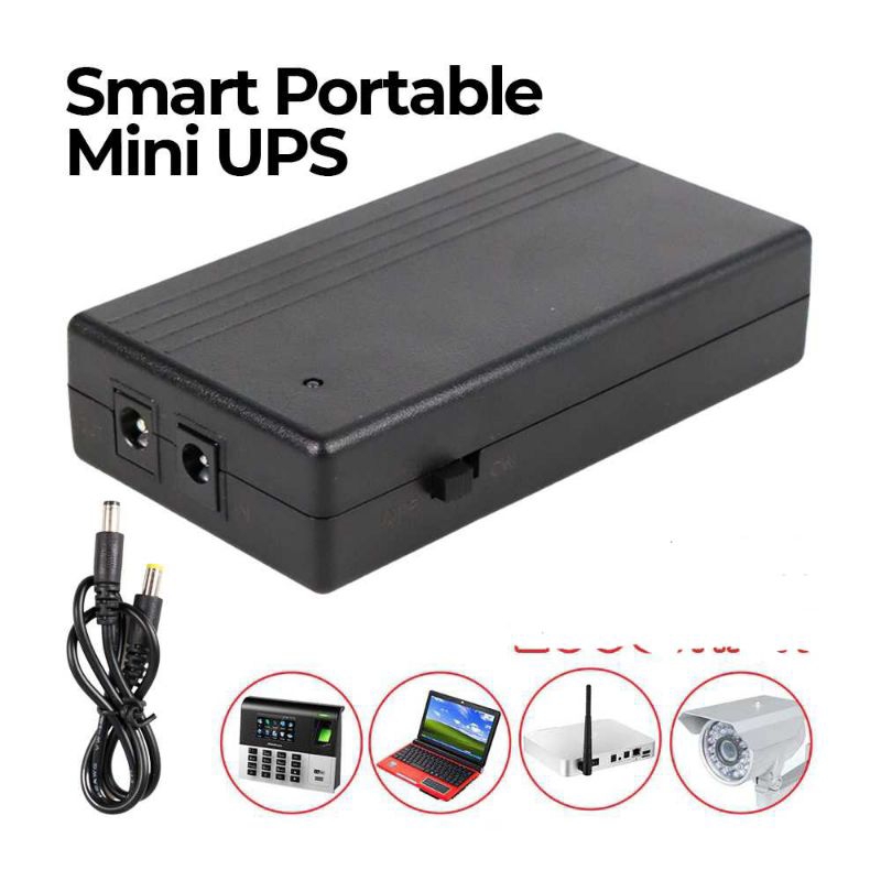Jual router modem power Bank smart portable mini UPS 12v 2a 3a 3000mah ...