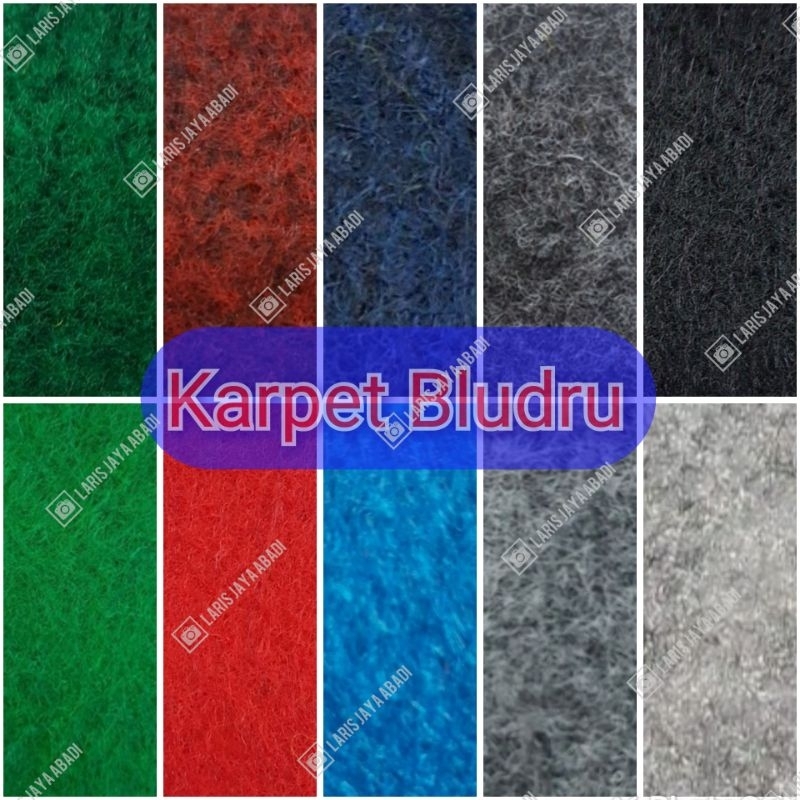 Jual Karpet Bludru Buana Polos Warna Meteran / Alas Lantai Masjid Panggung Pameran Bazaar | Pjg ...