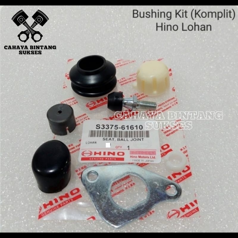 Jual BUSHING KIT VERSENELING LEVER SELECT HINO LOHAN FM260TI/ HINO 500 ...