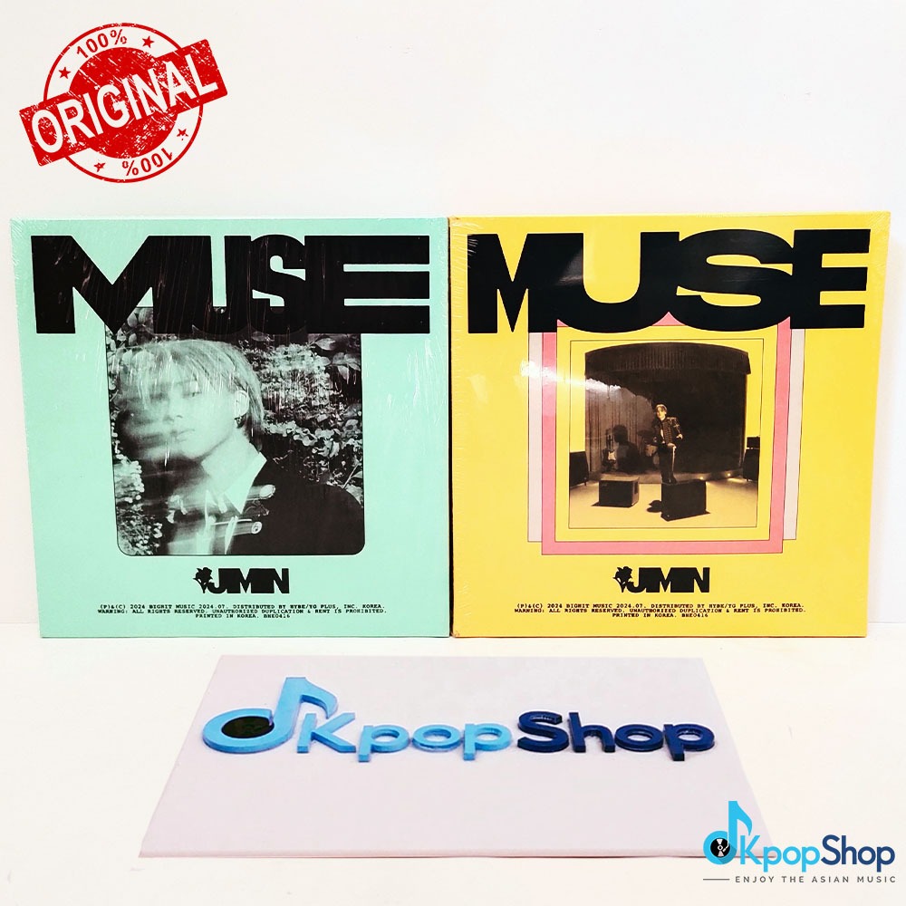Jual [READY] Album Jimin (BTS) - MUSE Photobook Version + POB [ORIGINAL ...