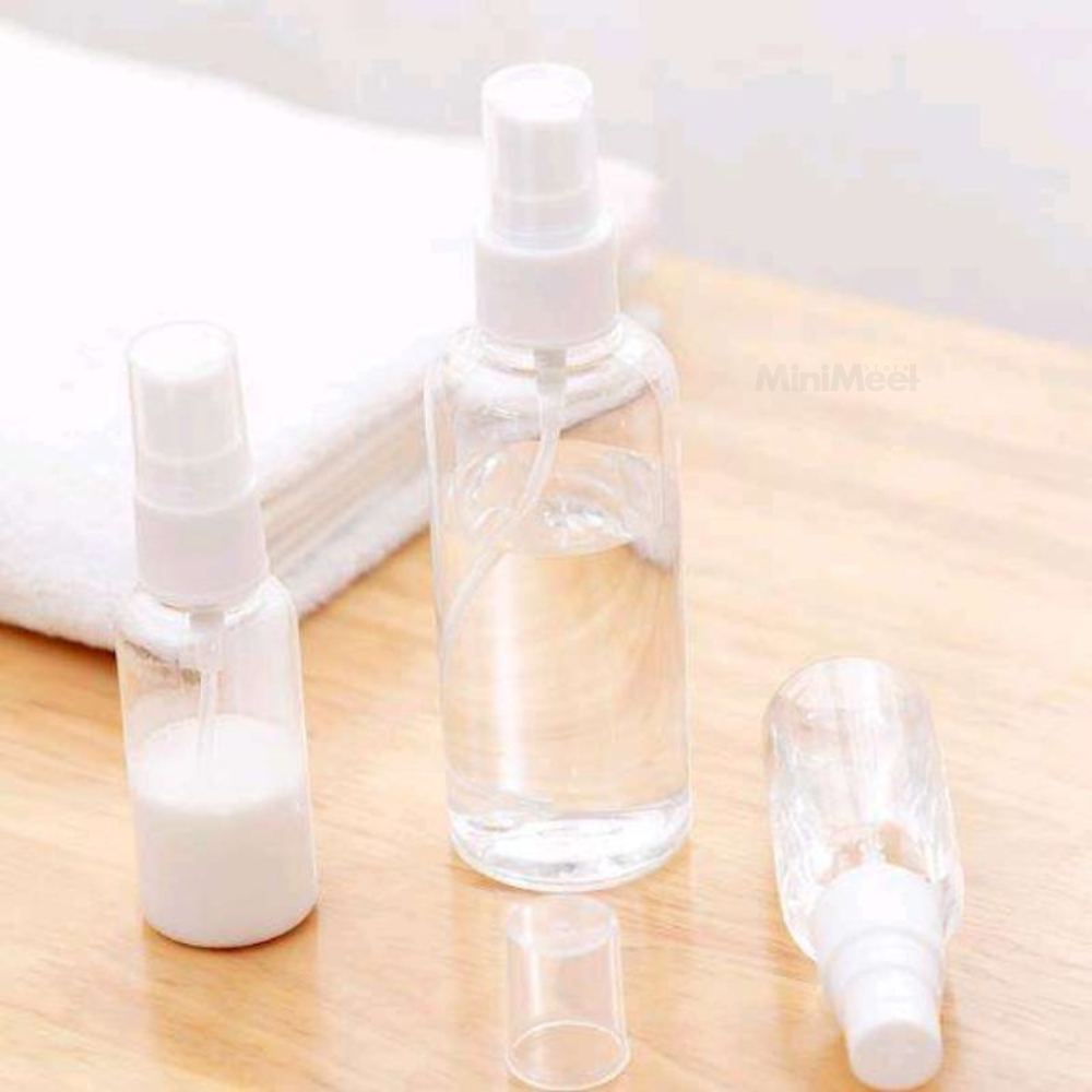 Jual Botol Spray 100ml 80ml 30ml Plastik PET/ Botol Parfum Hand ...