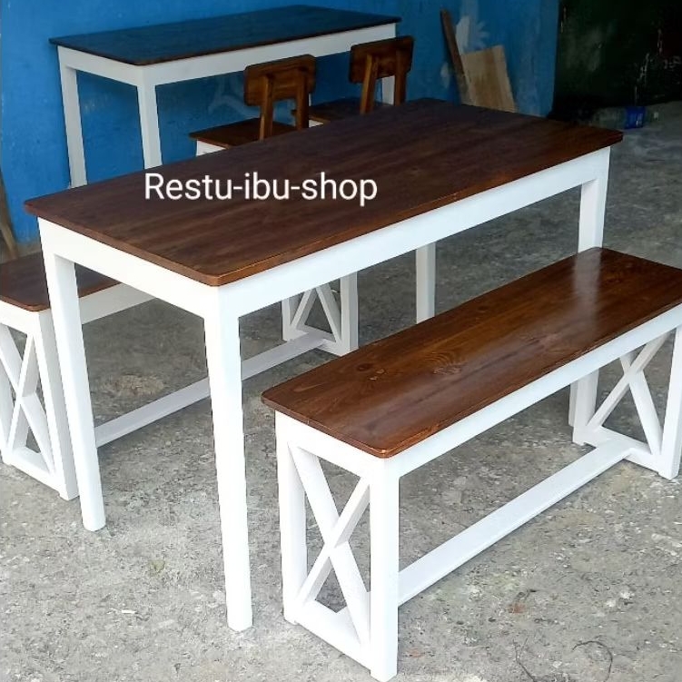Jual meja makan meja restoran meja caffe minimalis terbaru | Shopee ...