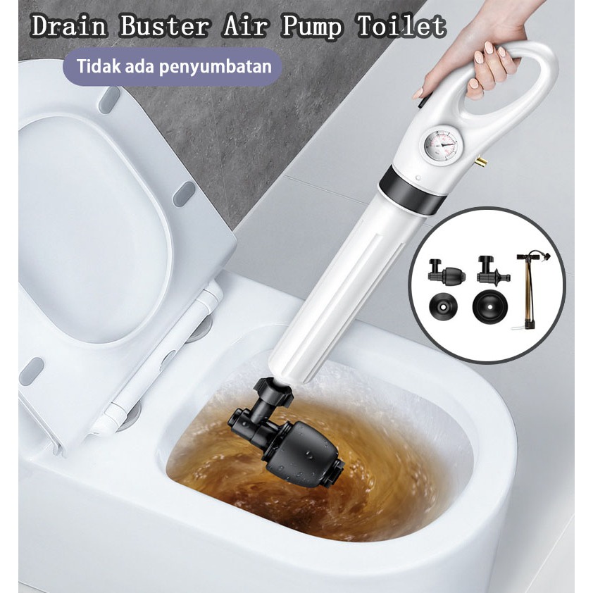 Jual [Ready stock]Pompa Anti Sumbat Toilet/Drain Buster Air Pump Toilet ...