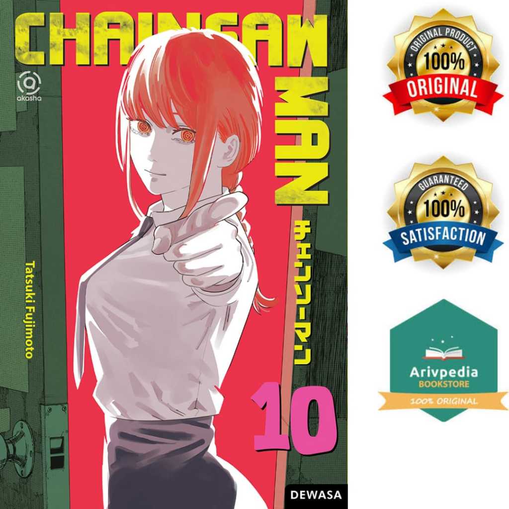 Jual Chainsaw Man 10 by Tatsuki Fujimoto | Shopee Indonesia