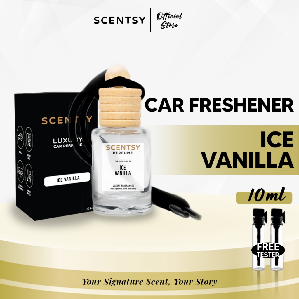 Jual SCENTSY Parfum Mobil ICE VANILLA Pengharum Anti Mual Pewangi ...