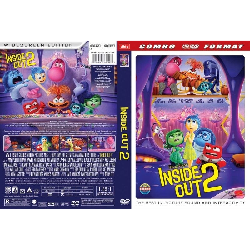 Jual DVD TERBARU INSIDE OUT 2,2024( SUDAH ORI) | Shopee Indonesia
