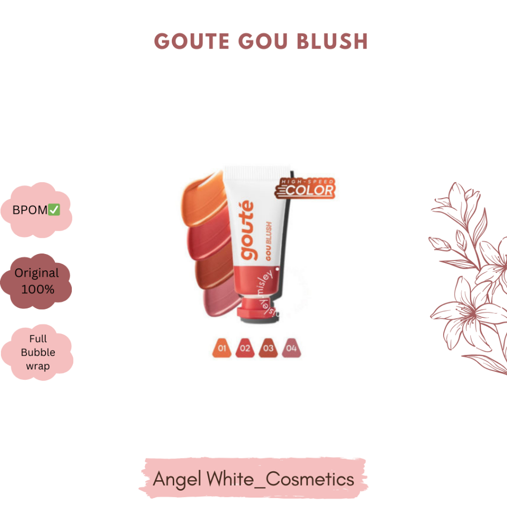 Jual GOUTE GOU BLUSH ON | Shopee Indonesia