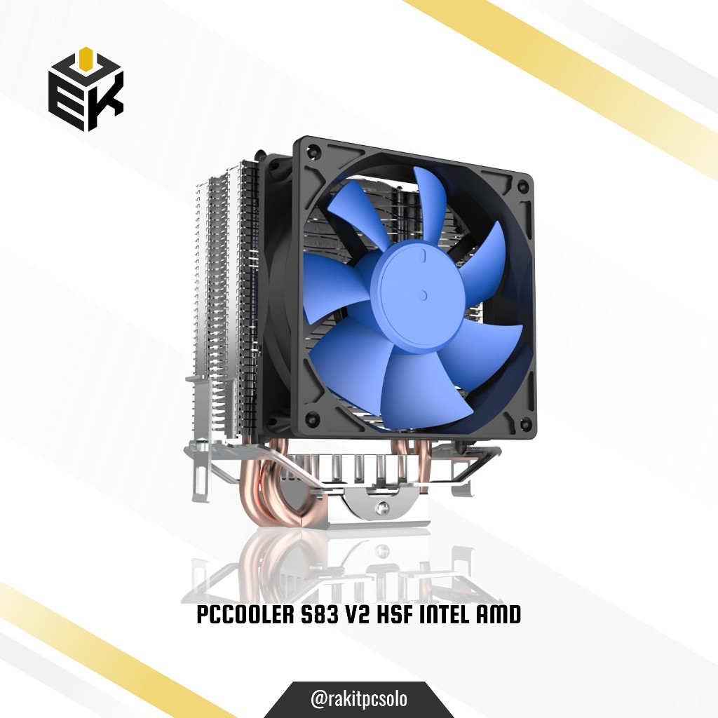 Jual PCCOOLER S83 V2 HSF Intel AMD Fan Processor PC S83V2 CPU Air ...
