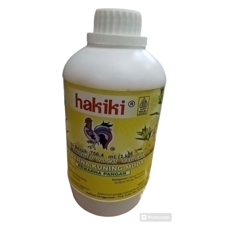 Jual Hakiki Pewarna Pangan Kuning Muda 1kg | Shopee Indonesia